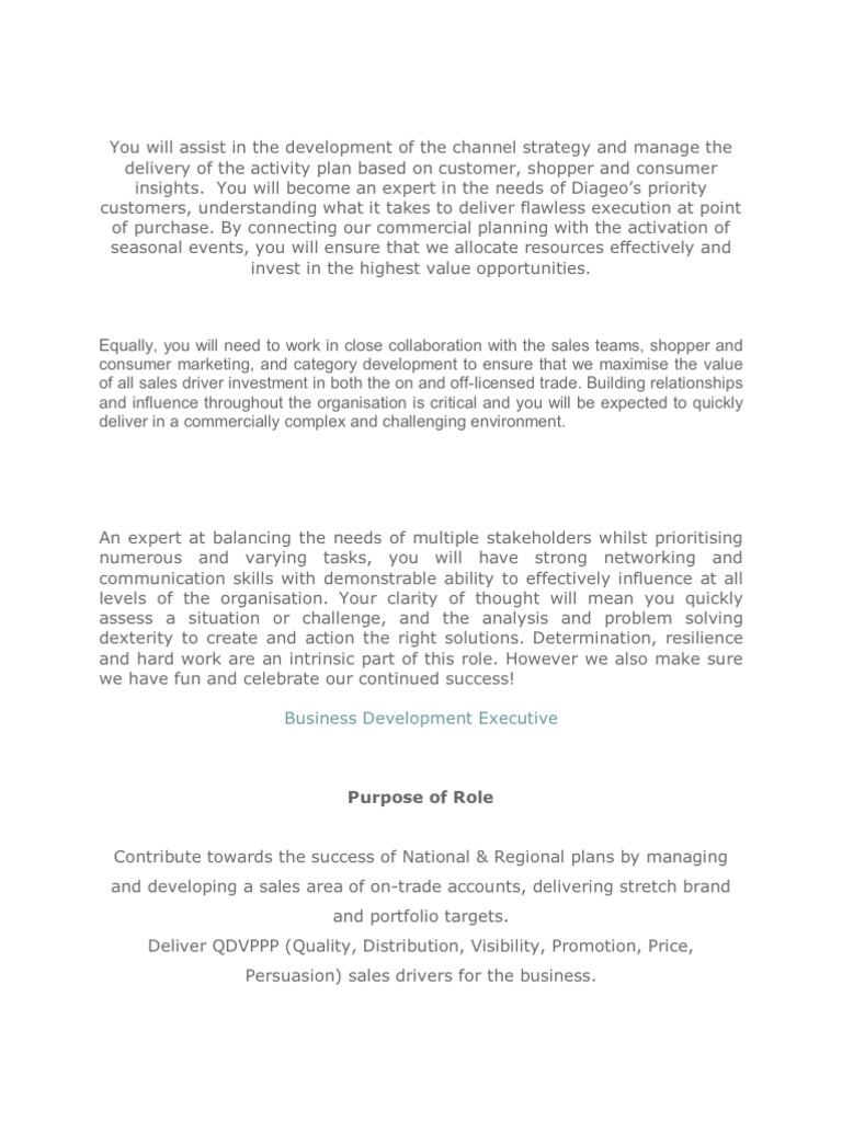 Sales Requirements Edited | PDF | Career & Growth | Finance & Money ...
