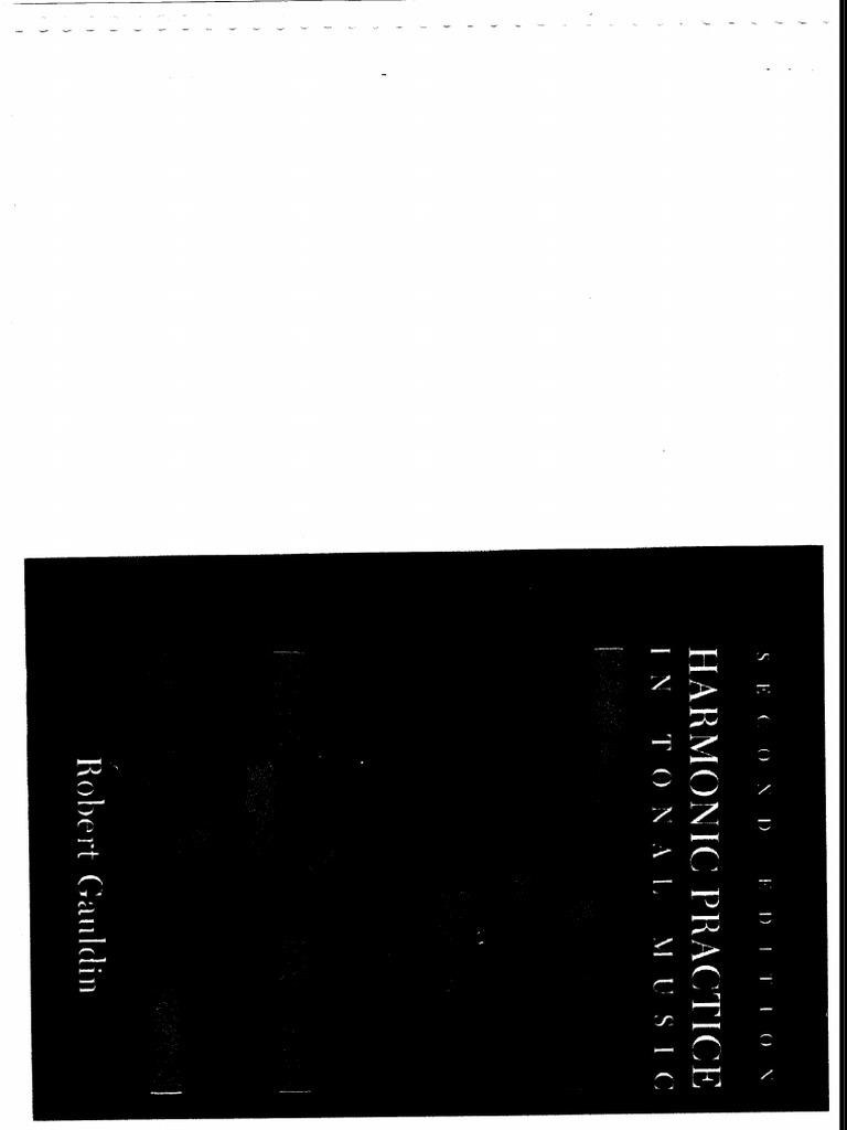 Harmonic Practice in Tonal Music | PDF