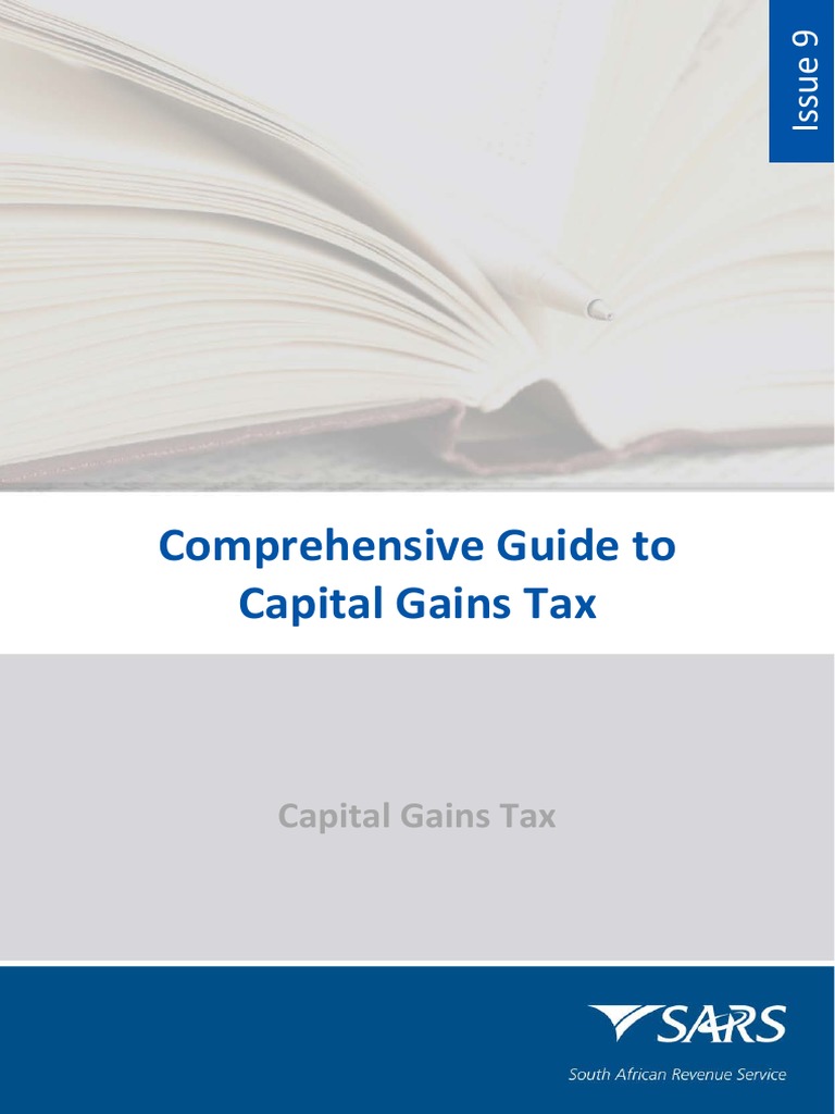 SARS Comprehensive Guide To Capital Gains Tax Issue 9 | PDF | Capital ...