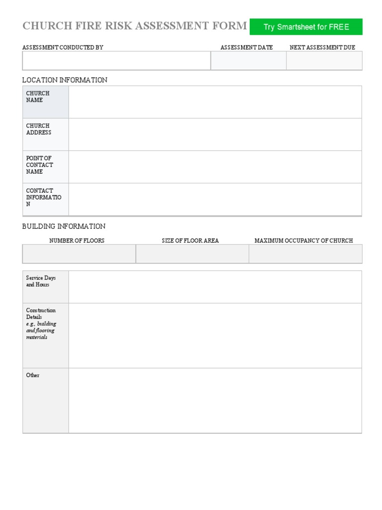 Fire Risk Assessment | Download Free PDF | Fires | Smoke