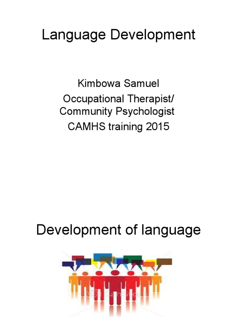 Development of Language | PDF | Language Development | Language Acquisition
