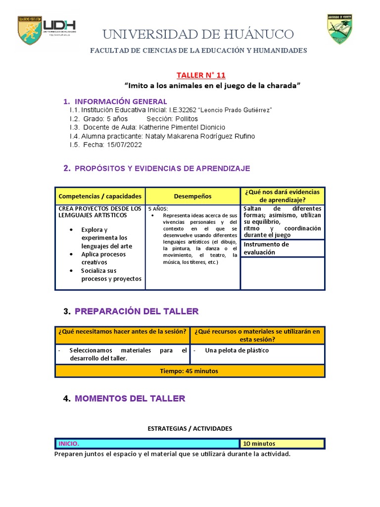 TALLER #11 (Sesion 69) | PDF | Aprendizaje | Modificación de comportamiento