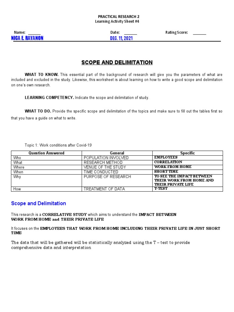 Learning Activity Sheet 6 | PDF | Data | Statistics Learning Activity Sheet 6 | PDF | Data | Statistics