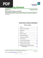 Saudi Aramco Substation Standards SAES-P-119 | PDF | Electrical ...