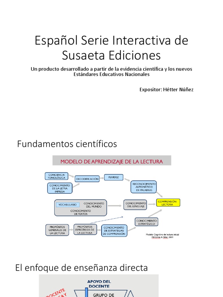 Presentación Susaeta PDF | PDF | Comprensión lectora | Escritura