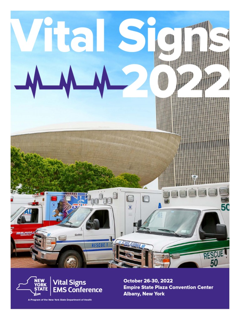 2022 Vital Signs EMS Conference Agenda | PDF | Emergency Medical ...