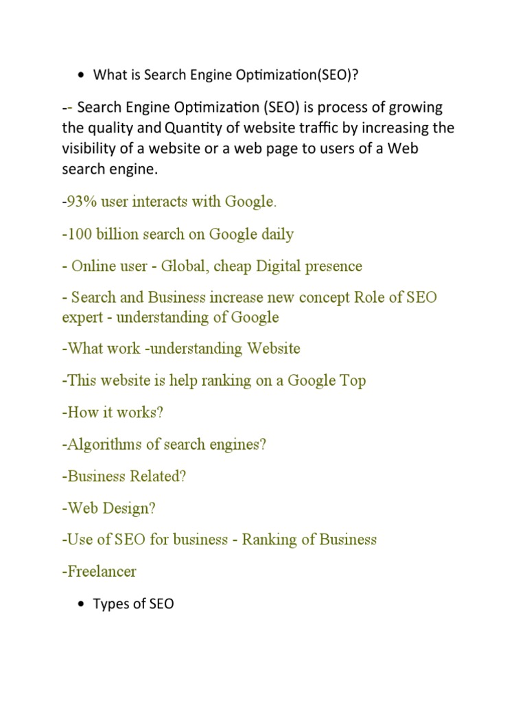 Search Engine Optimization | PDF | Search Engine Optimization | Internet Search Engines