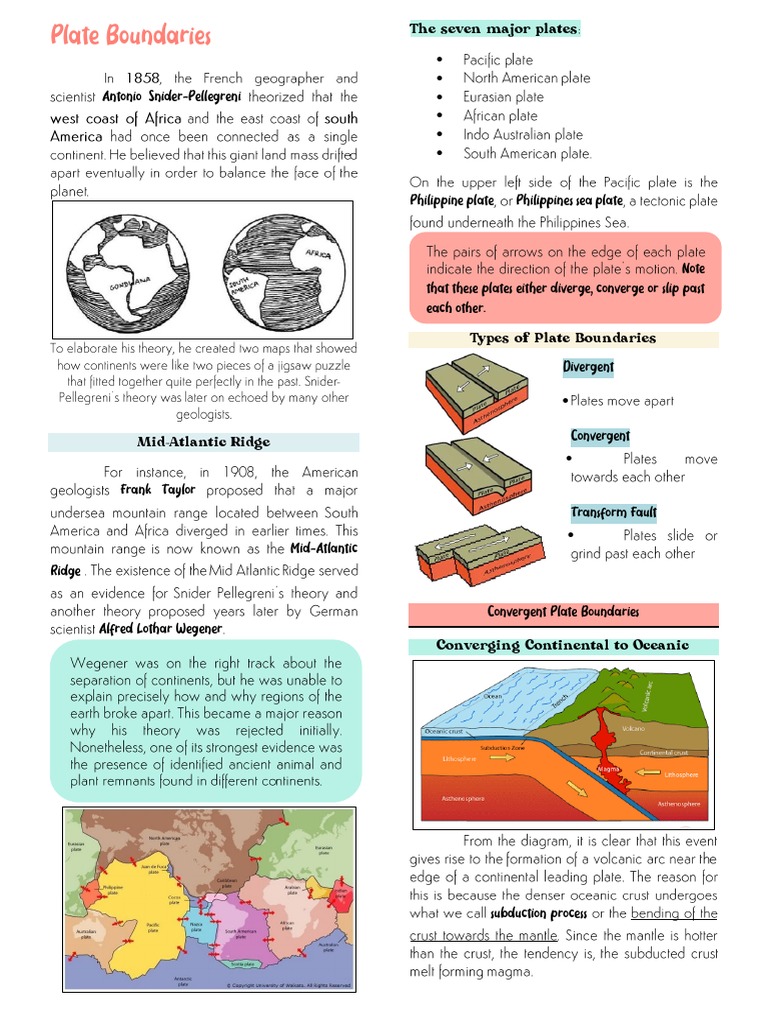 Science 10 Notes | PDF | Plate Tectonics | Ultraviolet