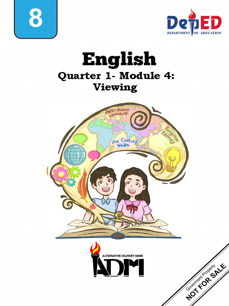 PDF-Eng8 Q1 Mod4 Viewing Version3 | PDF | Concept | Communication