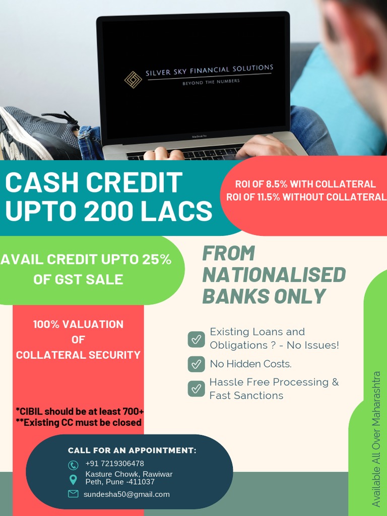 Ssfs Cash Credit Final | PDF