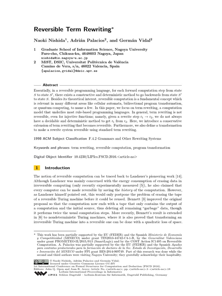 Rev Term Rewriting Pdf Mathematical Logic Applied Mathematics