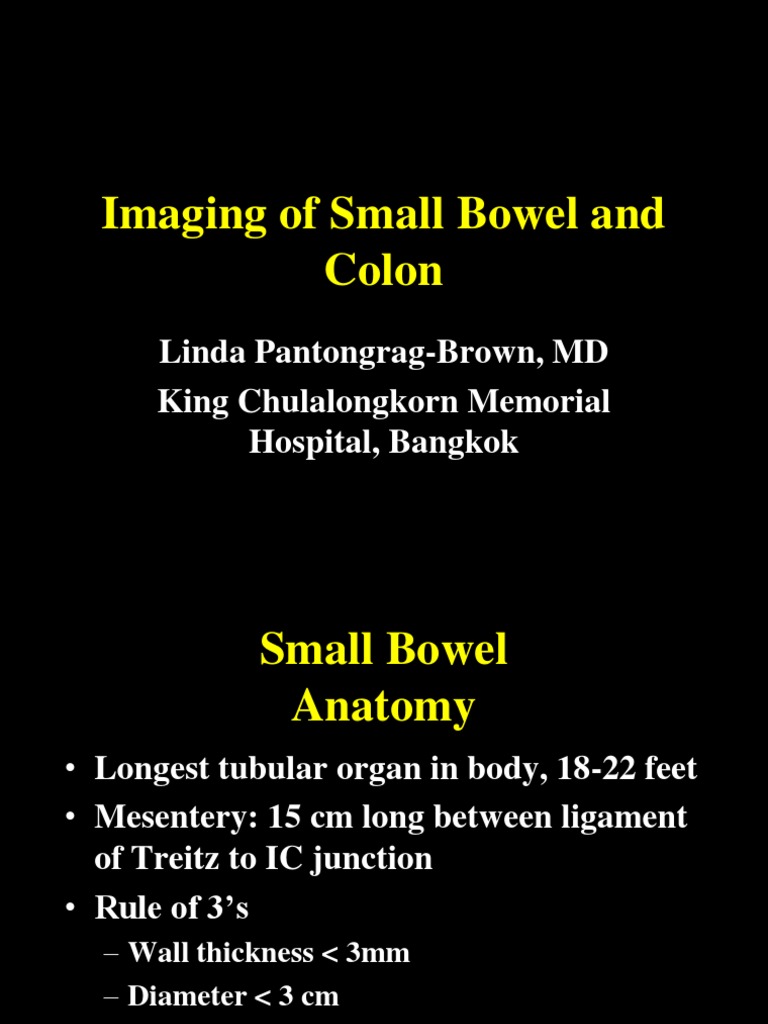 Imaging Insights: Small Bowel & Colon Cases | PDF | Digestive System ...