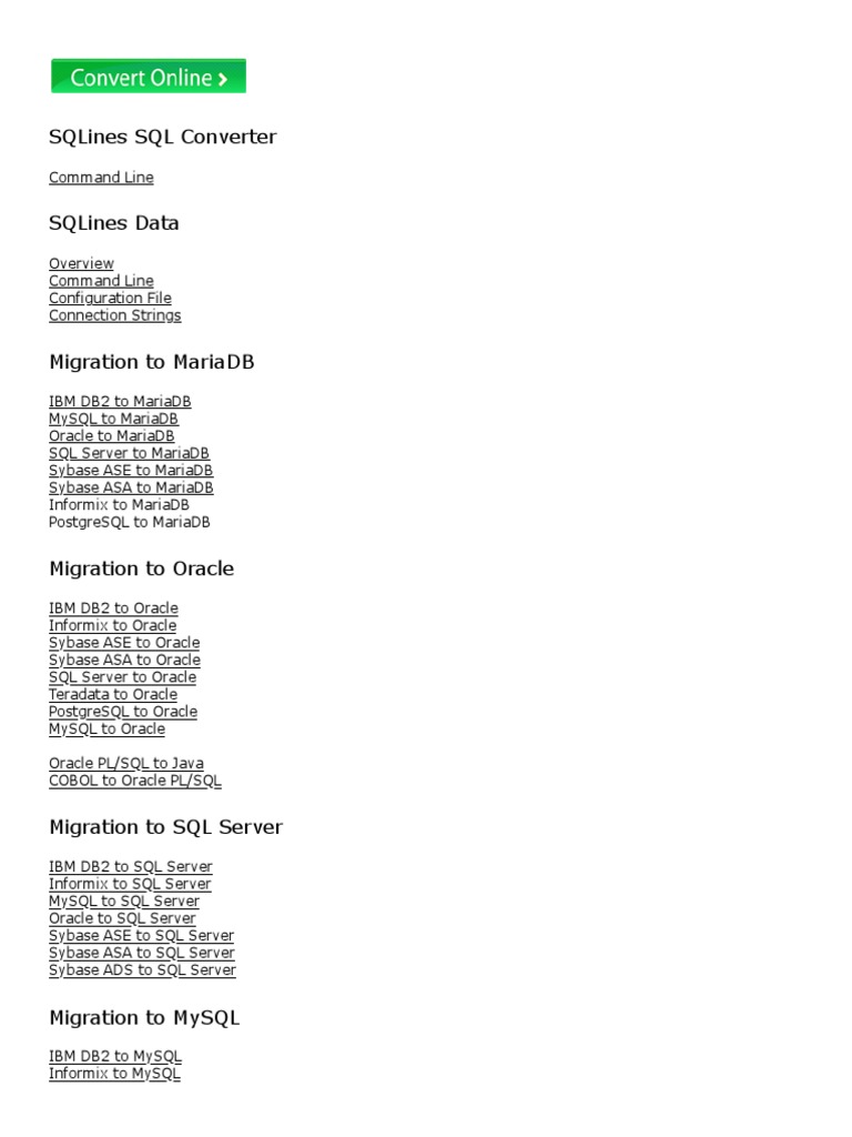 Ibm Db2 To Postgresql Migration Sqlines Tools Pdf Ibm Db2 Oracle Database 3803