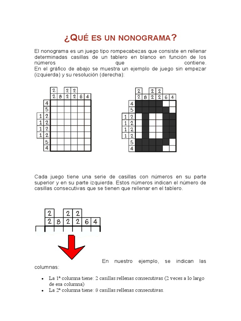 Qué Es Un Nonograma | PDF | Color