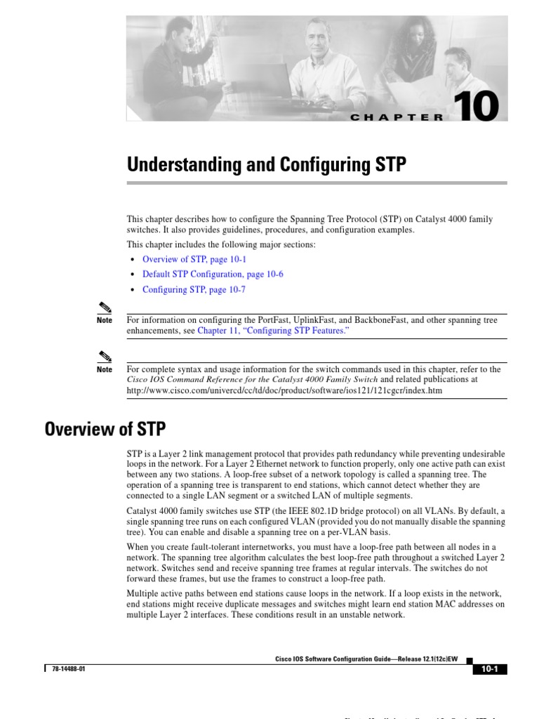 Understanding and Configuring STP | PDF | Network Switch | Networks