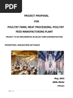 Poultry Farming Project Proposal | PDF | Farms | Agriculture