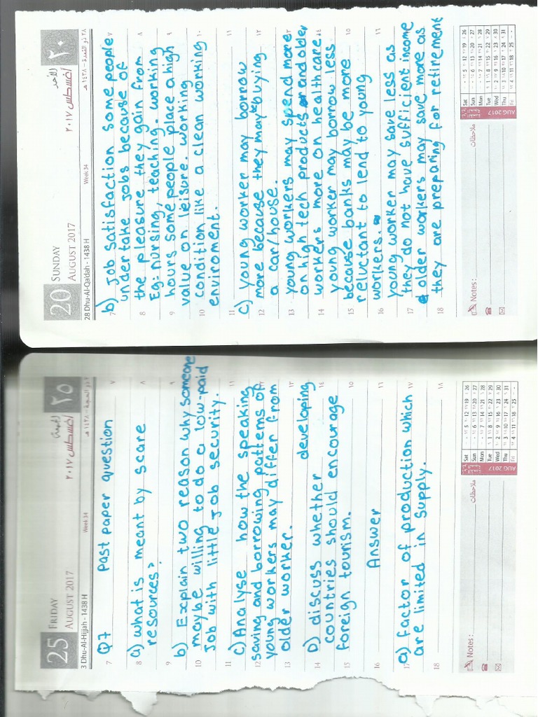 Eco Past Paper Question | PDF