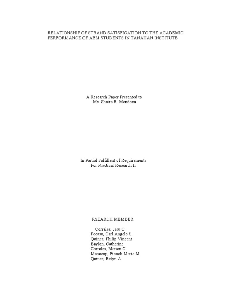 Thesis Final | PDF | Statistics | Job Satisfaction