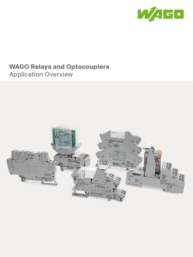 Overview Relays and Optocouplers 60321793 | PDF | Relay | Switch