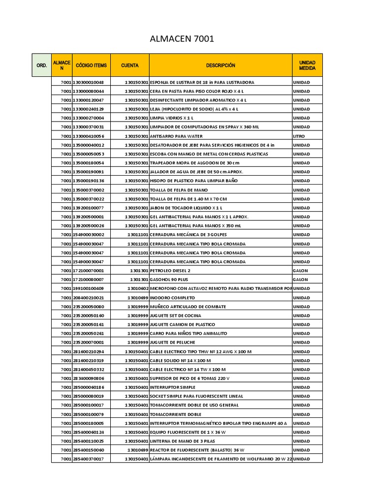 Alamcen 2020 | PDF | Color | Equipo de oficina