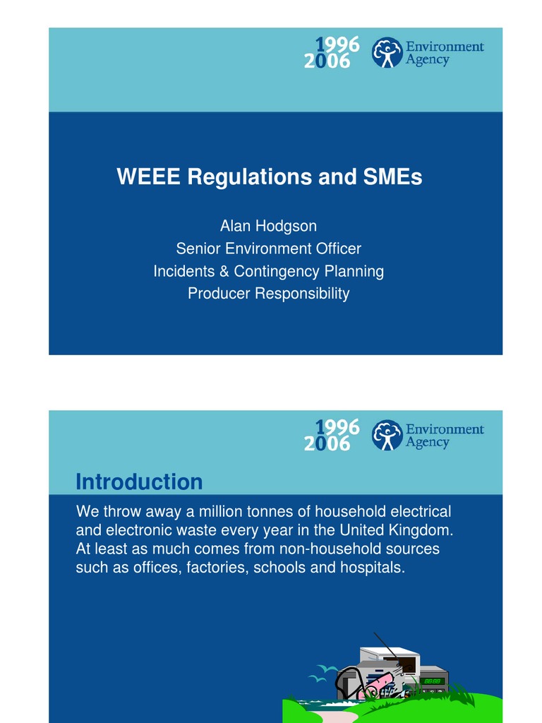 WEEE Regulations for SMEs Explained | PDF | Home Appliance | Electronic ...