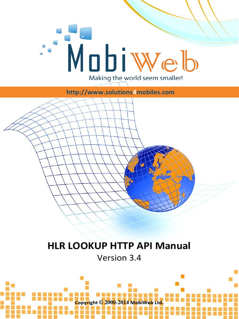 HLR Lookup Api V 3.4 | Download Free PDF | Hypertext Transfer Protocol | World Wide Web