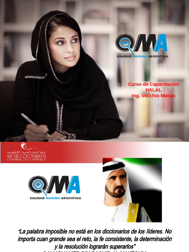 QMA-HALAL Capacitacion | PDF | Alá | Arábica