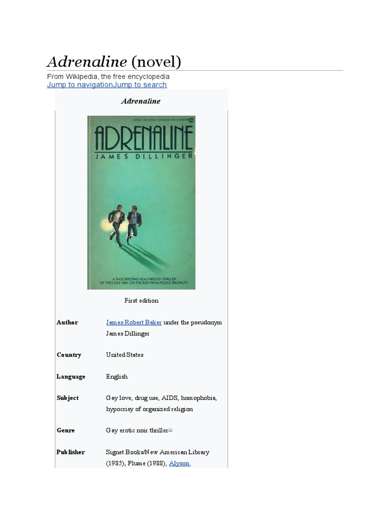 Adrenaline (Novel) | PDF | Travel | History