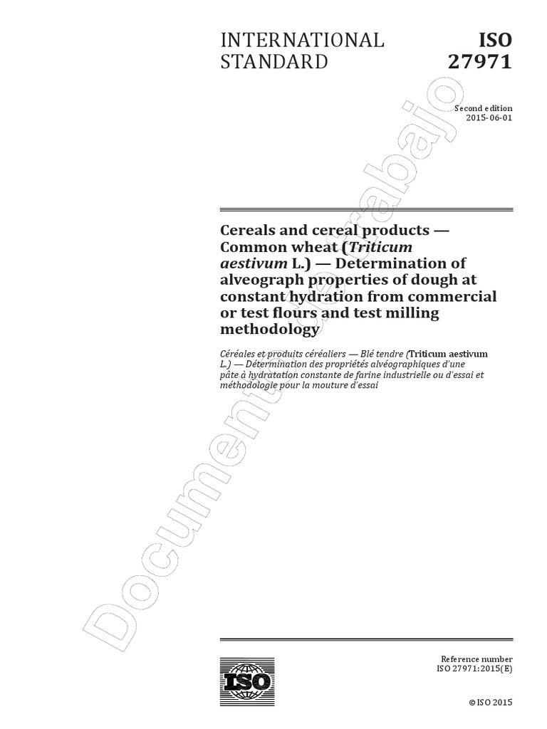 Iso 27971 - 2015 | PDF | International Organization For Standardization