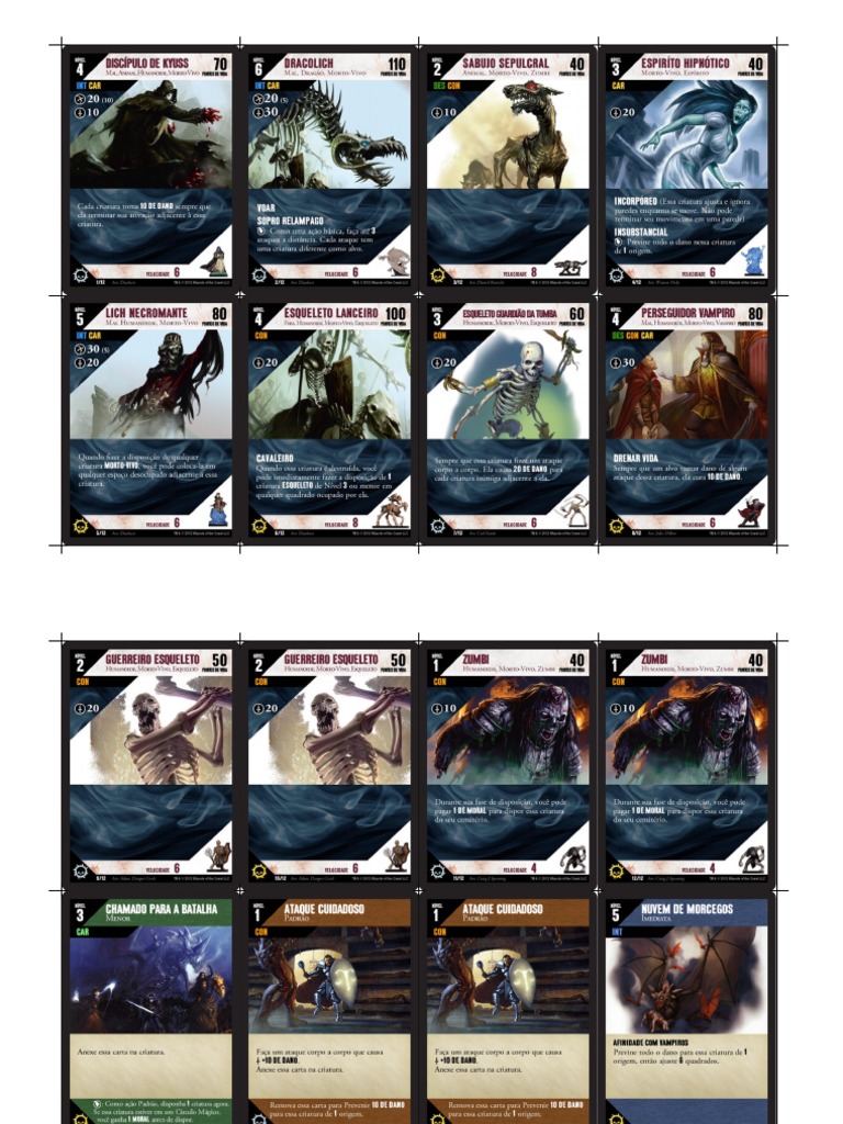 Dungeon Command - Undead PTBR | PDF