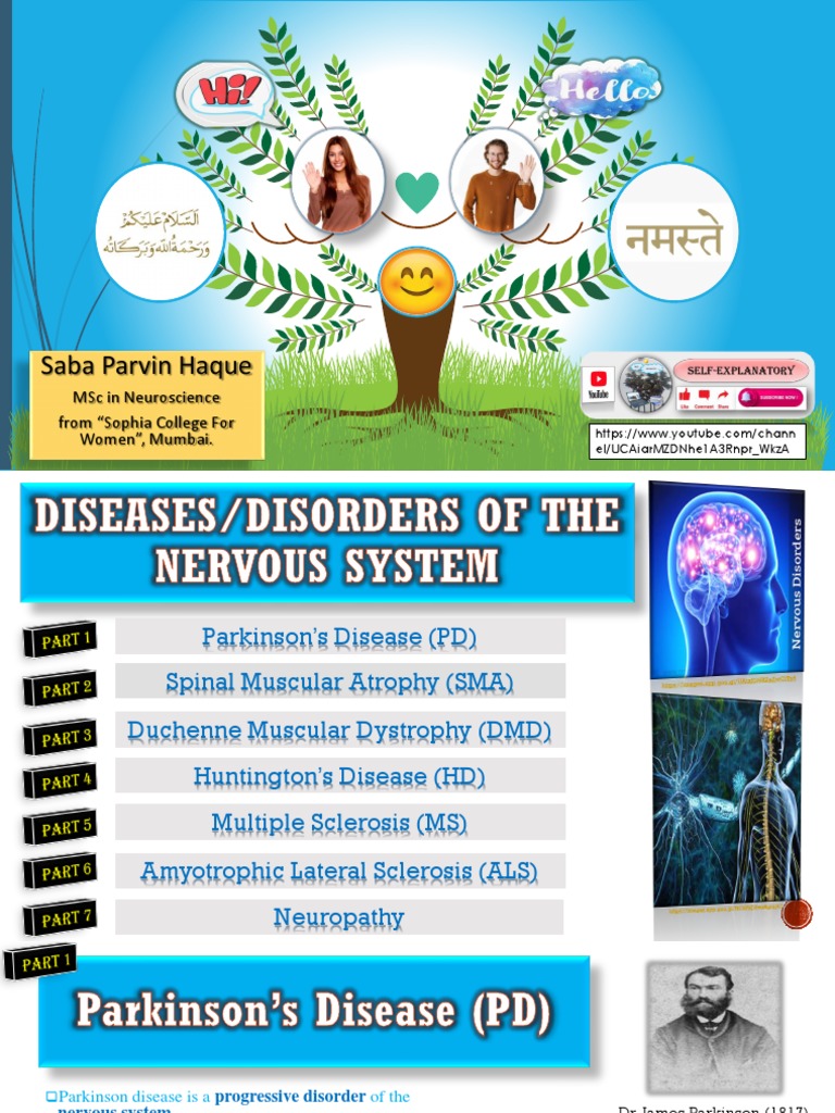 Different Types of Diseases/disorders of The Nervous System. | PDF ...