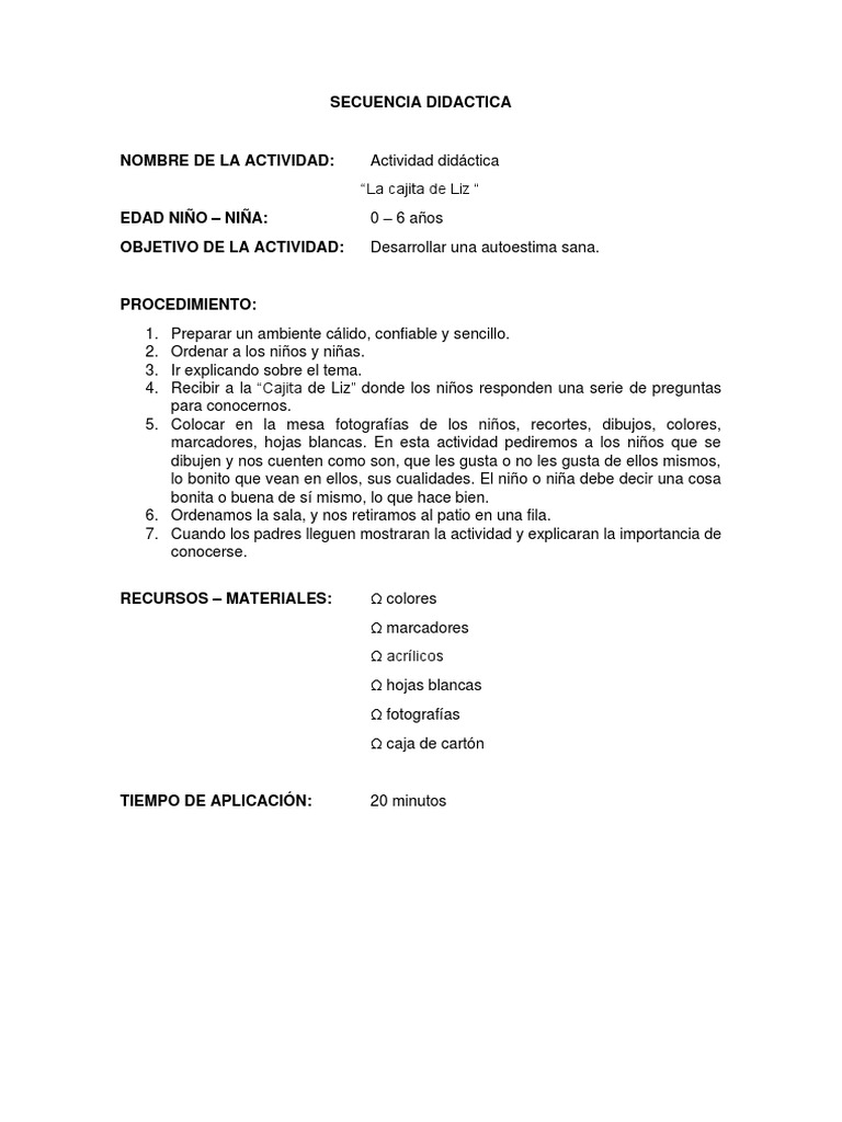 Secuencia Didactica Salud Mental | PDF | Hogar, jardinería y bricolaje | Salud y bienestar
