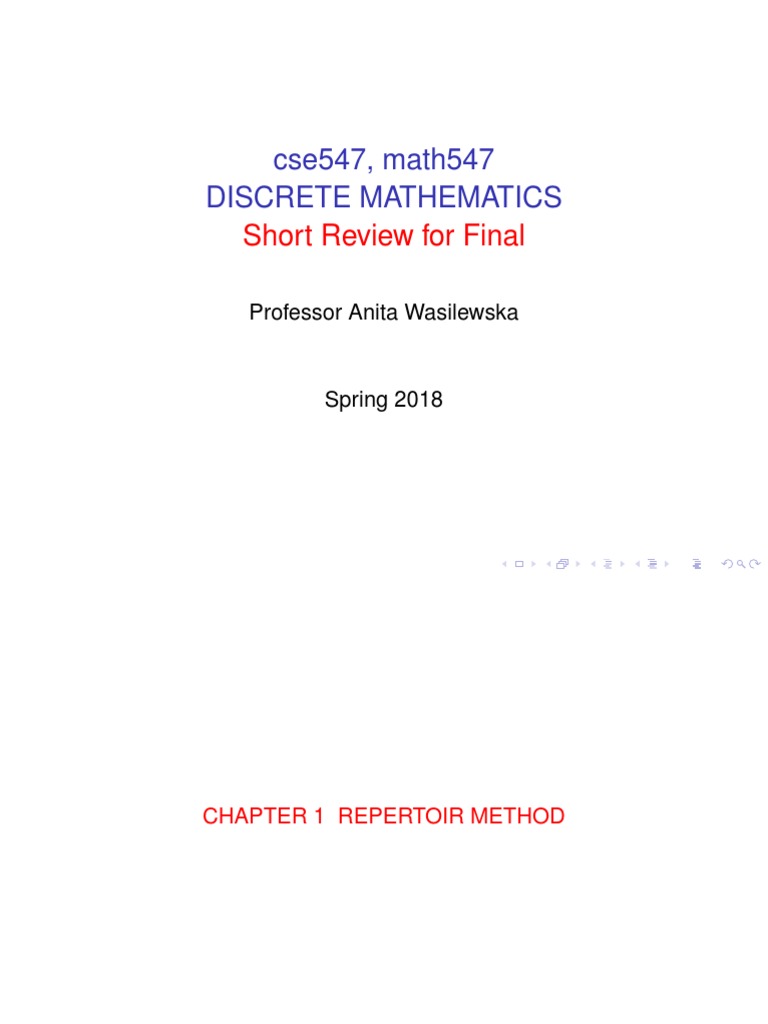 New Lec 14 Review | PDF | Series (Mathematics) | Mathematics