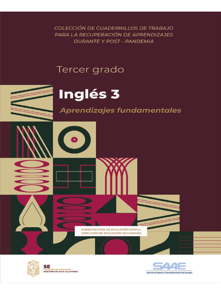 Ingles Aprendizajes Fundamentales 3 | PDF | Aprendizaje | Educación ...