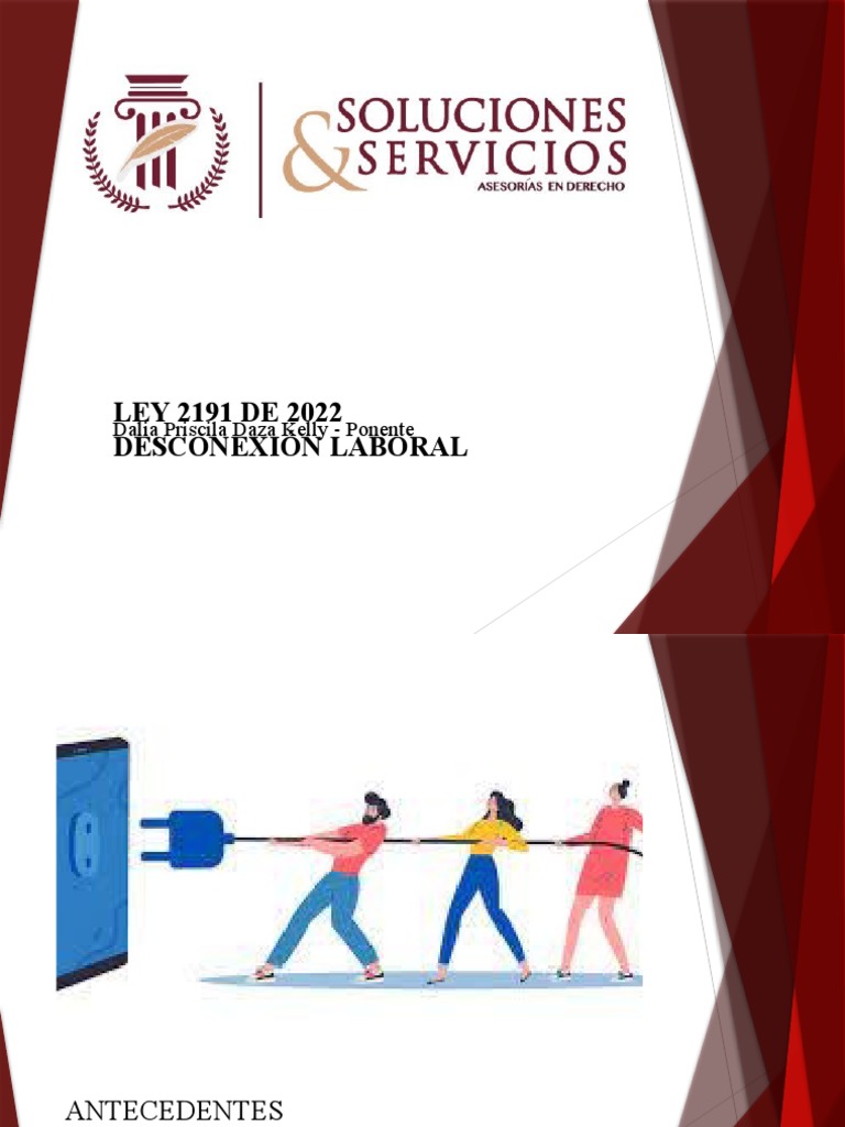 Ley 2191 de 2022 Con Logo de Soluciones y Servicios | PDF | Derecho laboral | Justicia