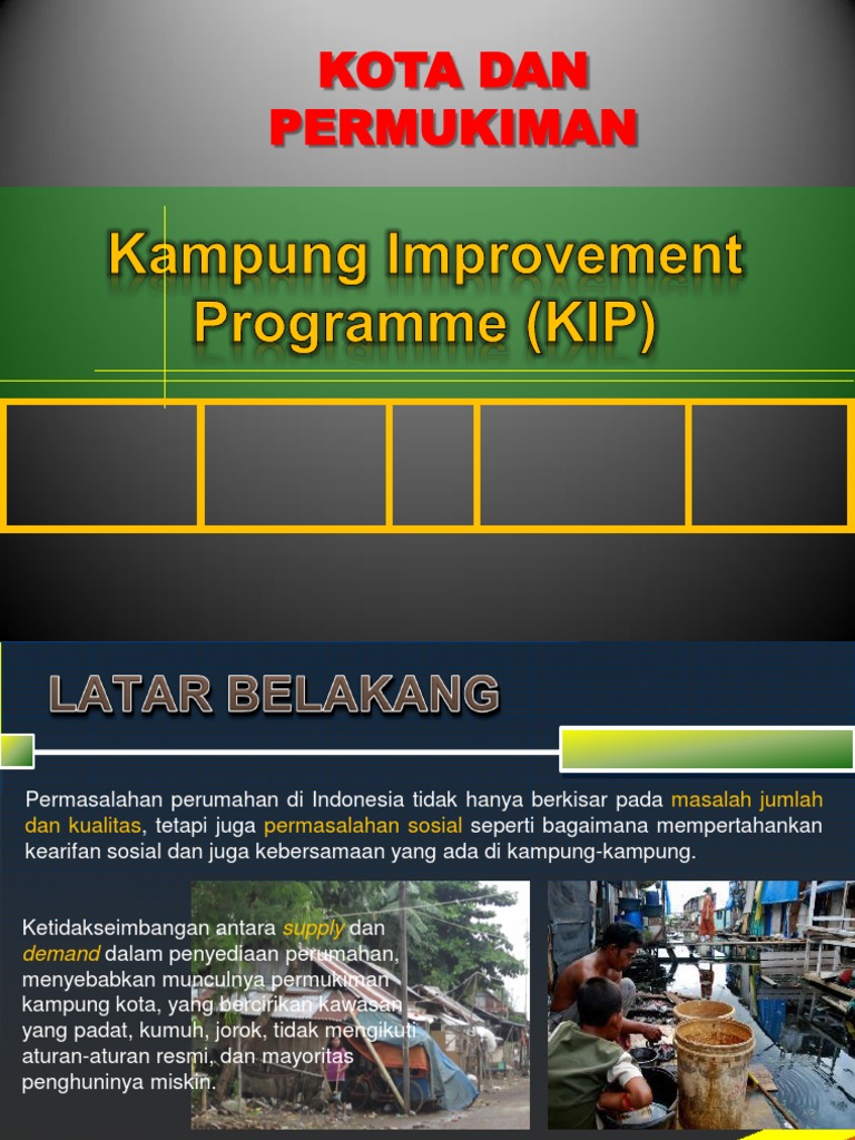 Kota Dan Permukiman | PDF