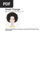 Small Change - The New Yorker - Gladwell | PDF