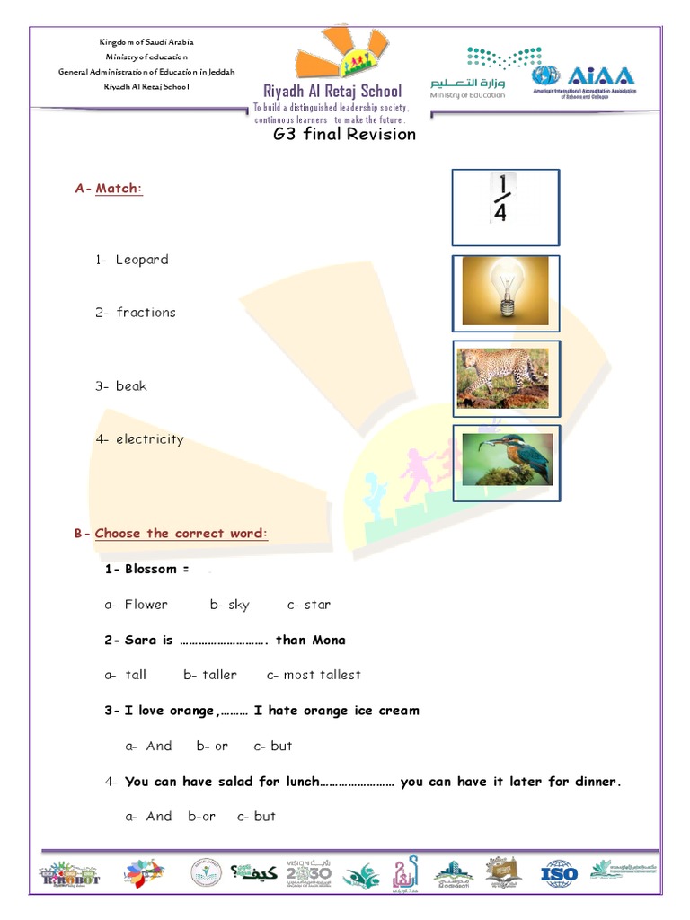 G3 T3 Final Revision | PDF