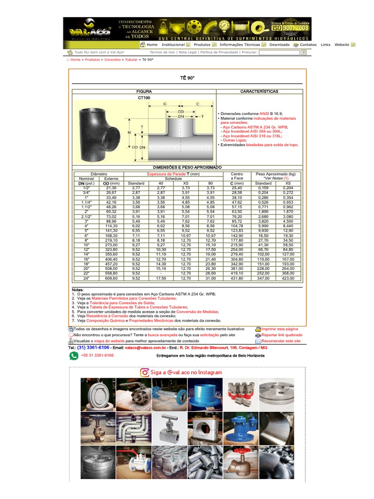 Te Astm A234 Astm 150 | PDF | Engenharia Civil | Aço