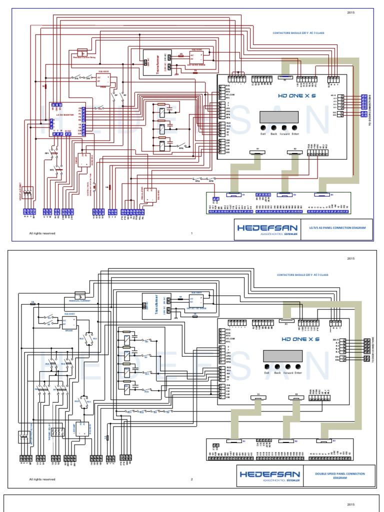 LG IV5 Panel Connection Diagram | PDF | Power Electronics | Electrical ...