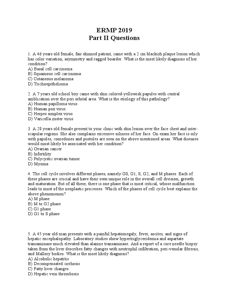 ERMP 2019 - Part II | PDF | Shock (Circulatory) | Childbirth