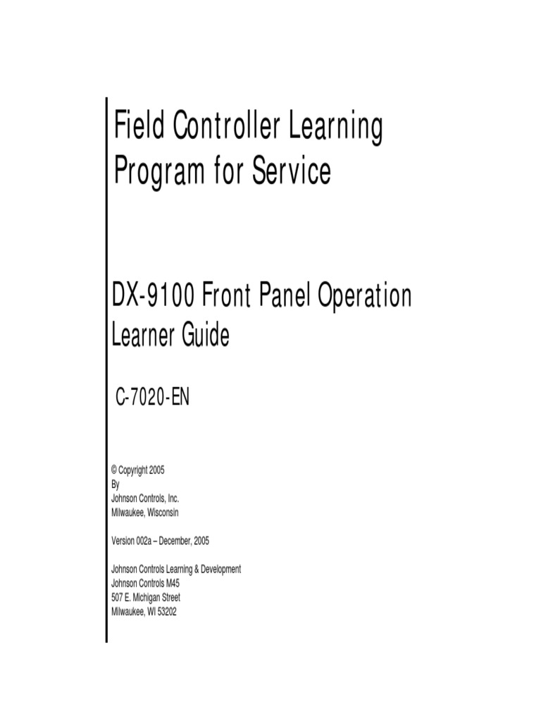 DX-9100 Front Panel Operation | PDF | Computing | Computer Engineering