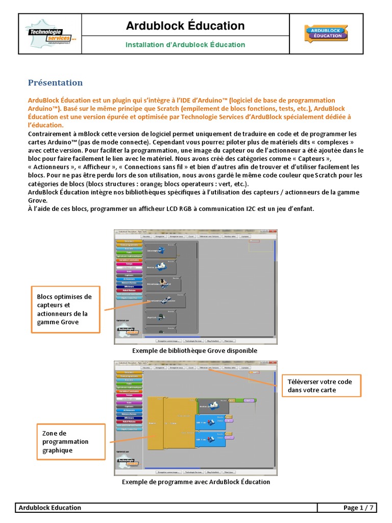 Ardublock Education - 1.3 | PDF | Arduino | Application