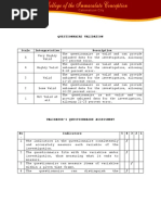 Validation Form | PDF | Questionnaire | Bias