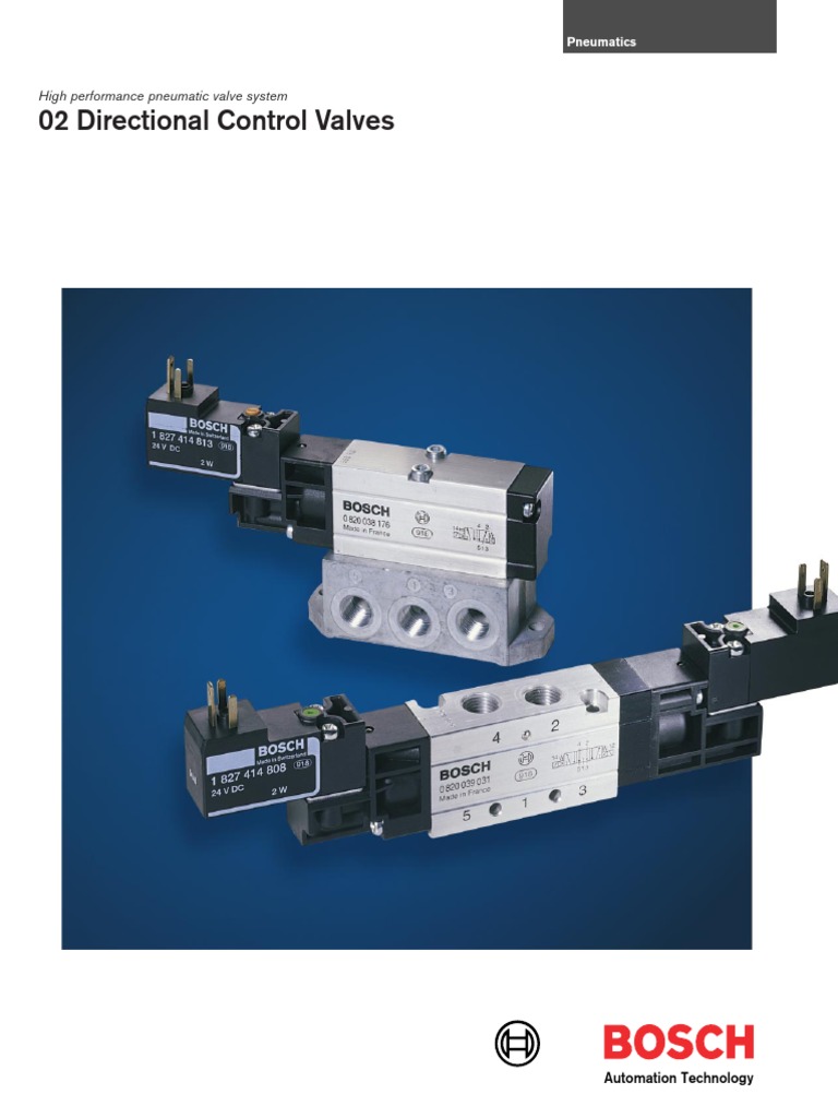 Directional Control Valves 02 | PDF | Valve | Quality Management