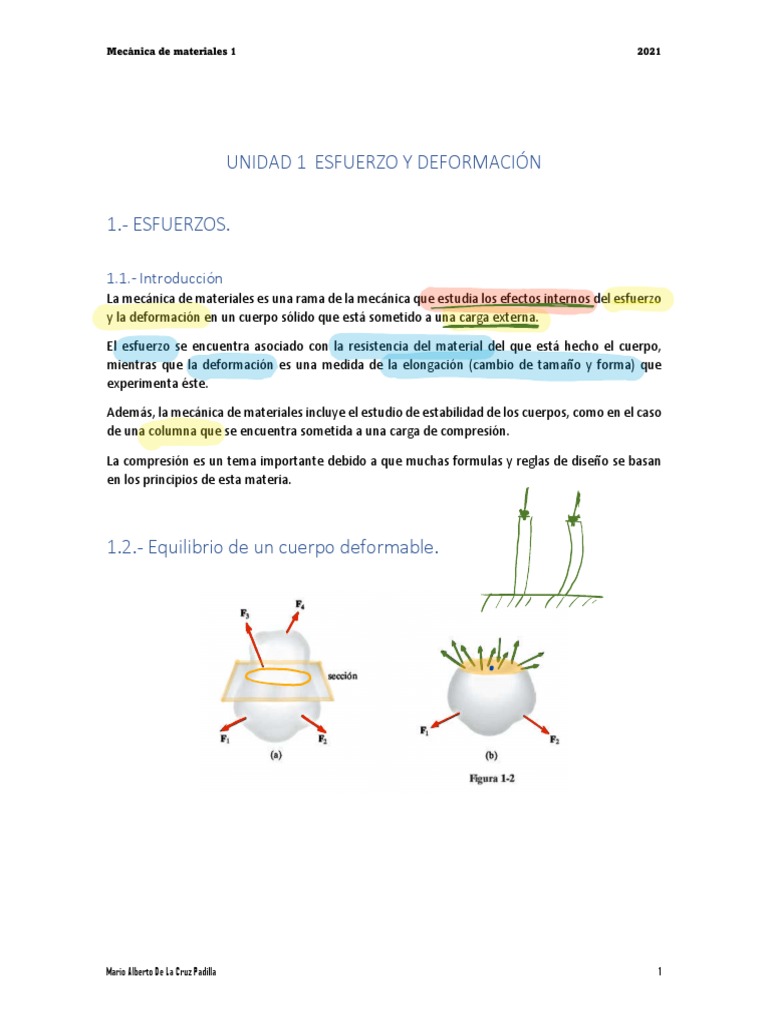 1.1 Introducción Esfuerzos M4B | PDF