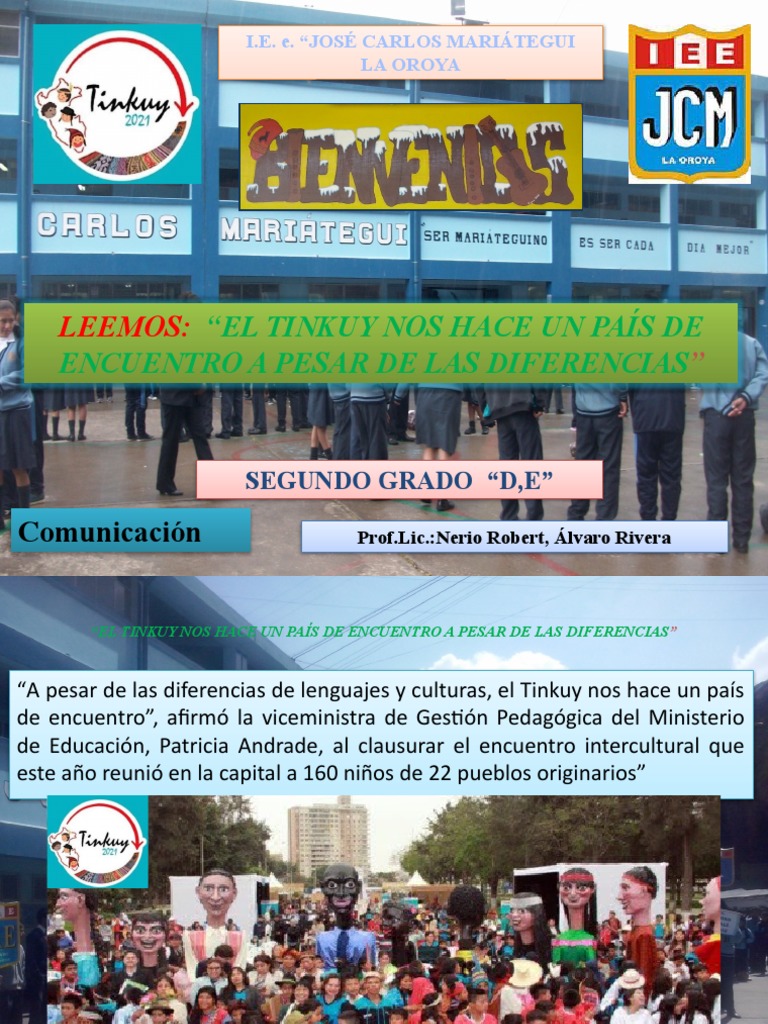 El Tinkuy | PDF | Ciencias sociales | Estudios de idiomas extranjeros