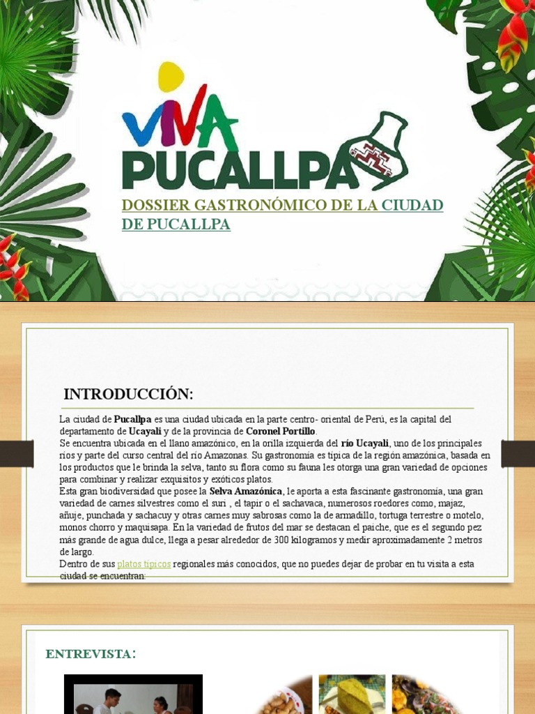 Presentación de Ept | PDF | Cocina latinoamericana | Cocina de las Americas