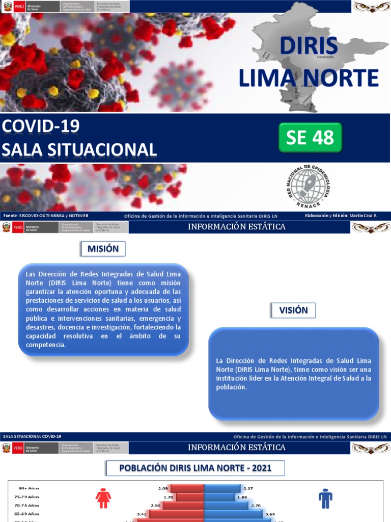 Sala Situacional Covid DLN Se48 | PDF | Lima | Business