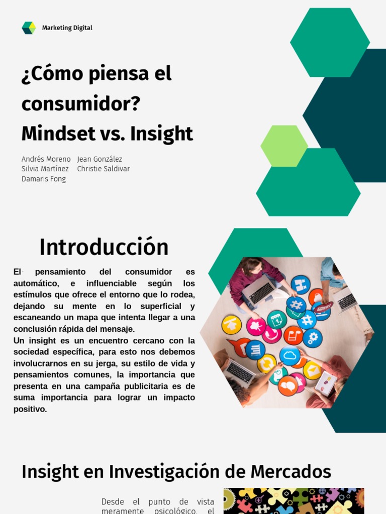 Análisis Mindset Vs Insight Presentación Pdf Pensamiento Mente